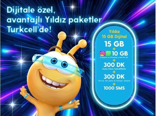 Yıldız 15GB Dijital Paket + 5GB | Faturasız Paket | Paket Detay | Kuzey ...